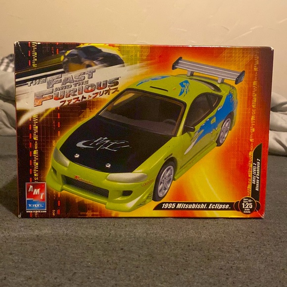 Toys | Vintage Fast And Furious Model Car 1995 Eclipse | Poshmark